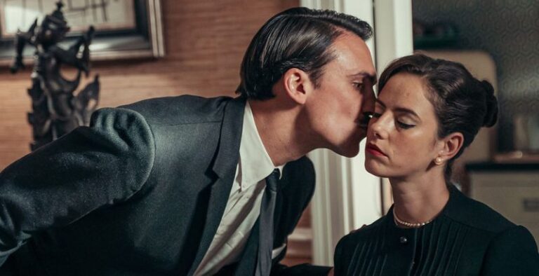 Hermia Easterbrook as the Dutiful Wife in 'The Pale Horse'