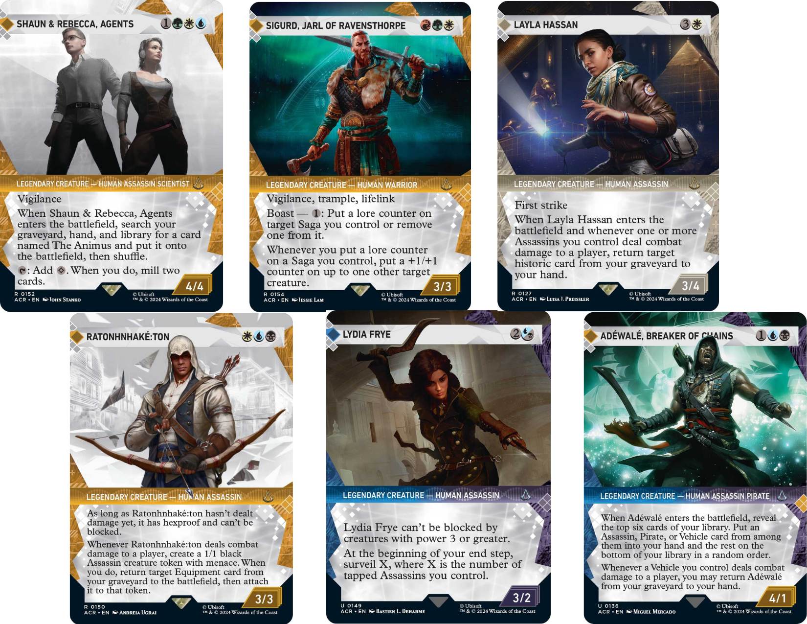 MtG Assassin's Creed Is On The Way And It's Pretty Great