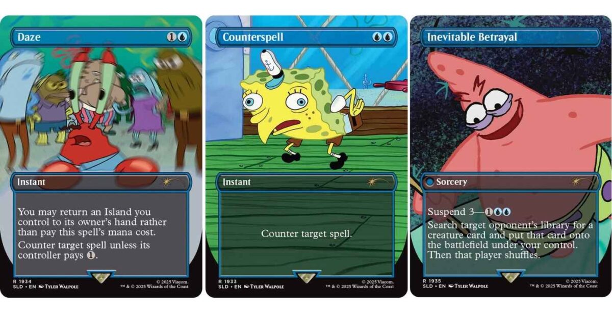 Secret Lair x Spongebob Squarepants Brings The Lord of Memes and More